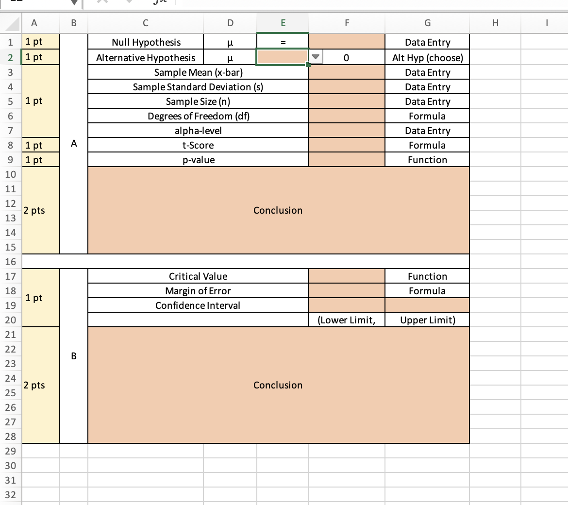 Solved I could use some help on the formulas needed for this | Chegg.com