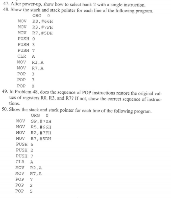 Solved Note: It's microcontrollers Please answer all as | Chegg.com