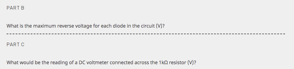 Solved A full-wave rectifier circuit for a power supply unit | Chegg.com