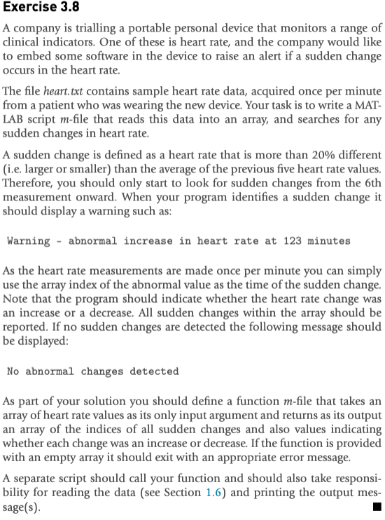 Solved please write the code as if the heart.txt was loaded | Chegg.com