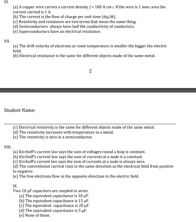 Solved Q1. Multiple Choice Max. 20 points Circle the correct | Chegg.com