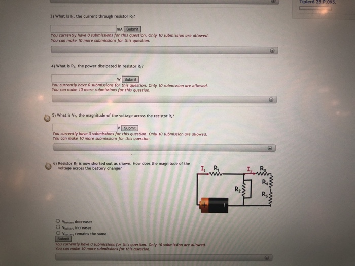 Solved A circuit is constructed with five resistors and one | Chegg.com