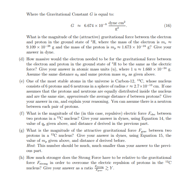 Solved 4. Fundamental Forces Currently, physicists believe | Chegg.com