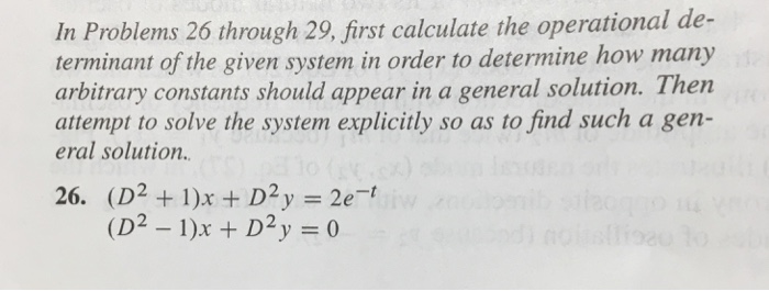 Solved In Problems 26 through 29, first calculate the | Chegg.com