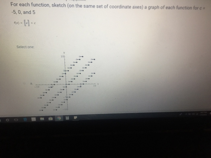 Solved For each function, sketch (on the same set of | Chegg.com