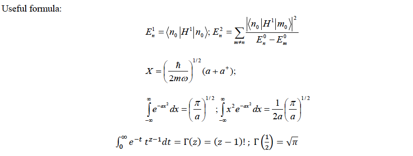 Solved 4. (15) Consider a linear harmonic oscillator of | Chegg.com