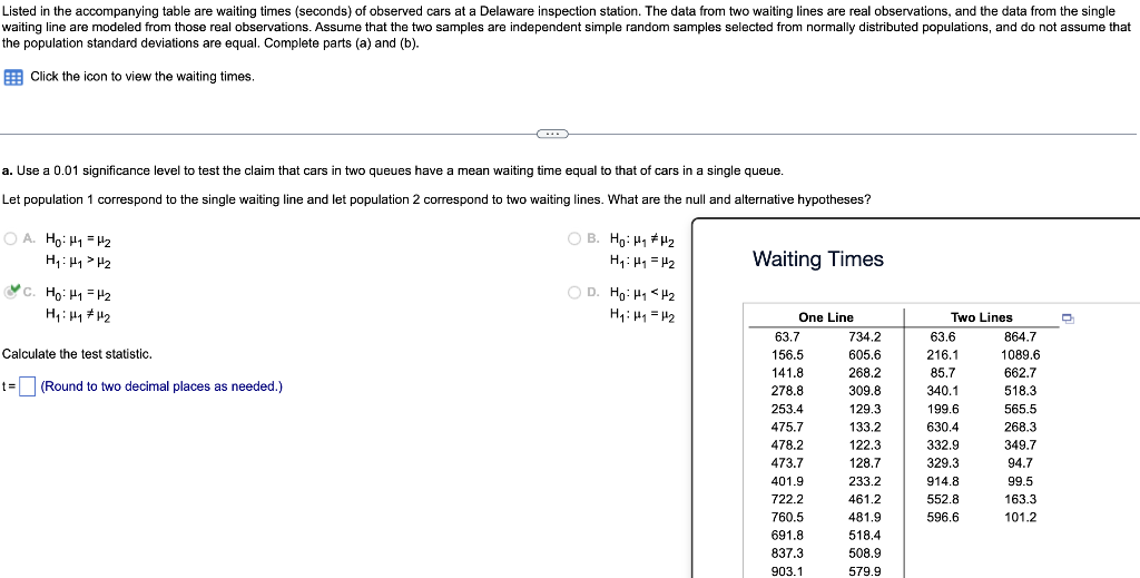 An experiment was conducted to determine whether | Chegg.com