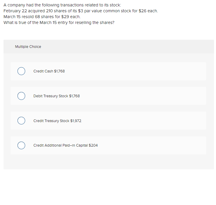 Solved Which of the following is TRUE regarding the | Chegg.com