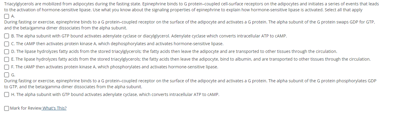 Solved select all that apply, quick anser skip the steps | Chegg.com