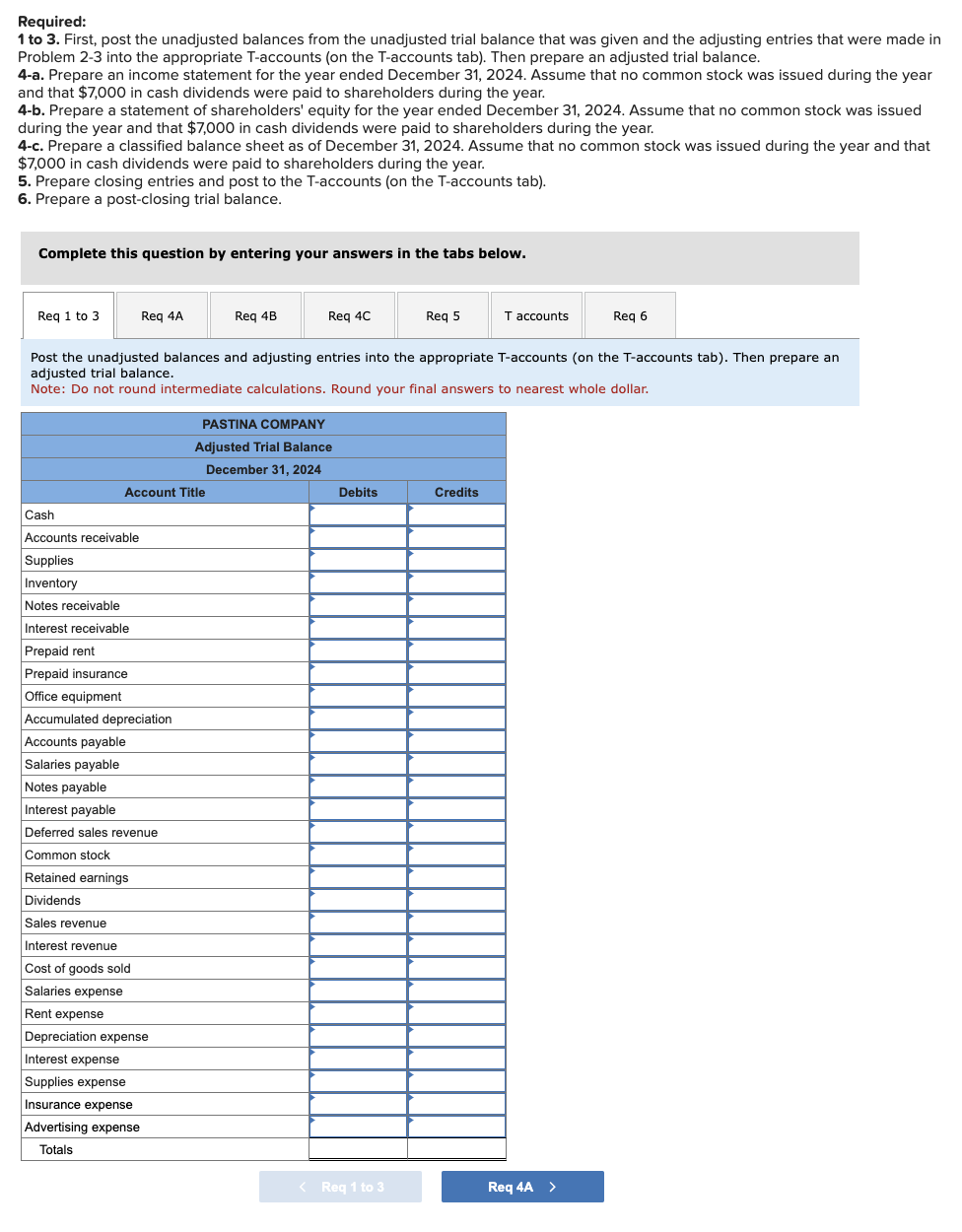 Solved Required information P2-3 and P2-4 (Algo) Adjusting | Chegg.com