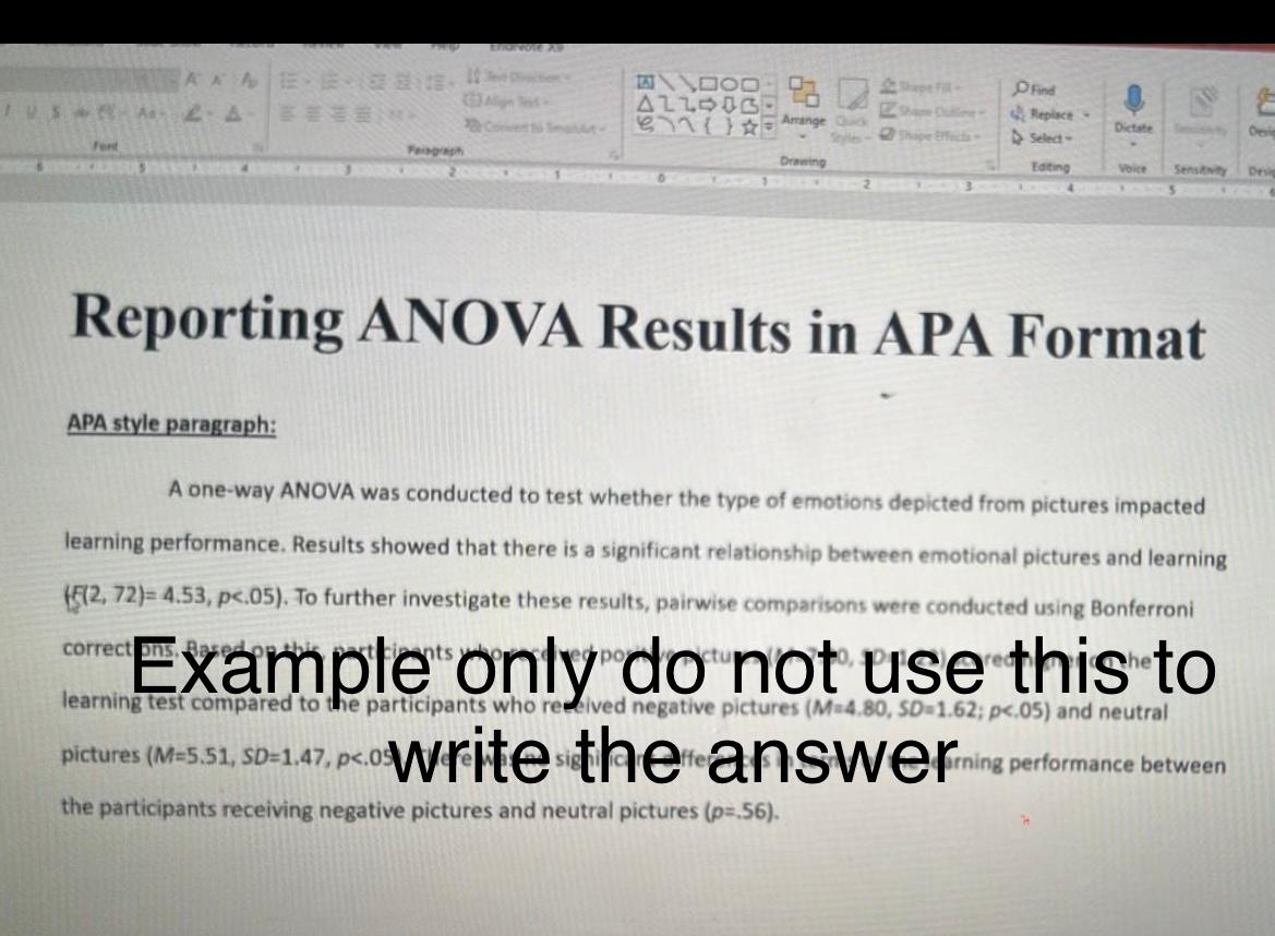 Please write a APA style paragraph for this question. | Chegg.com