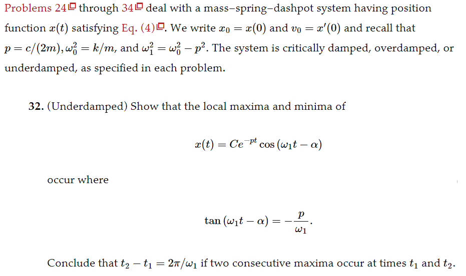 Solved Problems 24 吕 through 34 吅 deal with a | Chegg.com