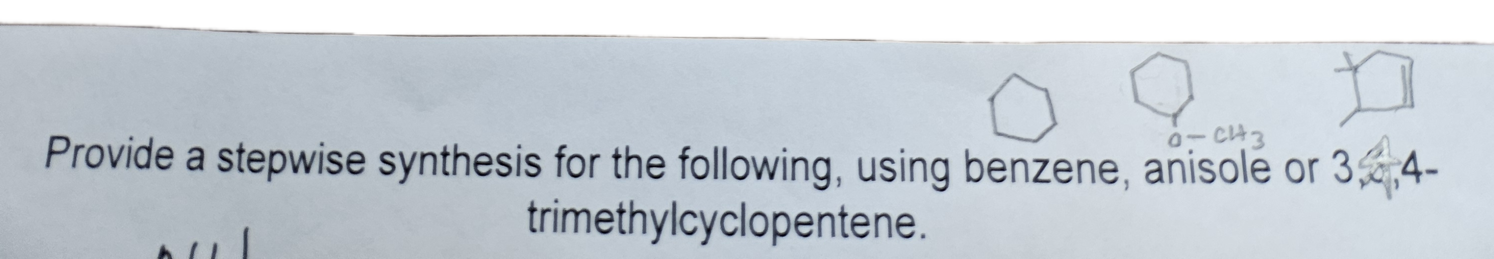 Provide a stepwise synthesis for the | Chegg.com