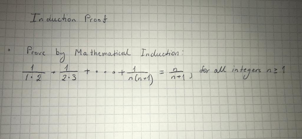 Solved Induction Proof a Prove Mathematical Induction. 12.3 | Chegg.com