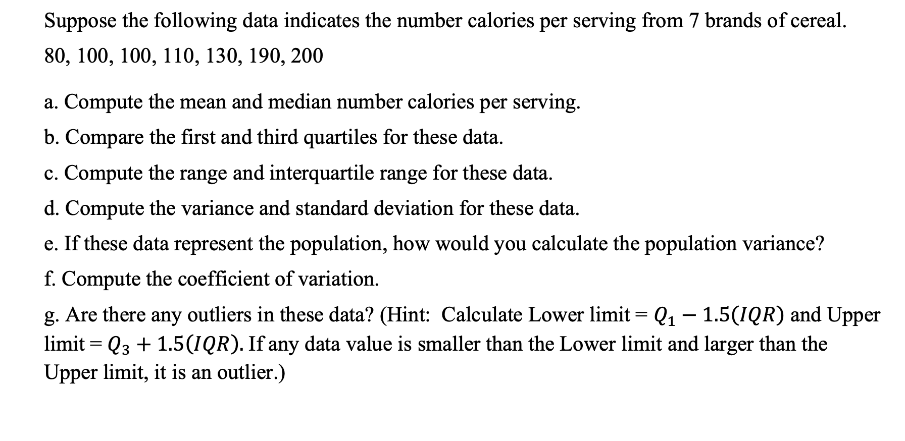 Solved Suppose the following data indicates the number | Chegg.com