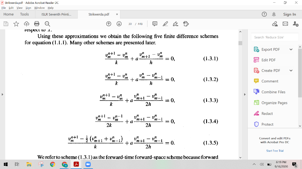 Strikwerda.pdf - Adobe Acrobat Reader DC Eile Edit | Chegg.com