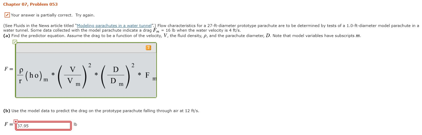 Solved Chapter 07, Problem 053 Your answer is partially | Chegg.com