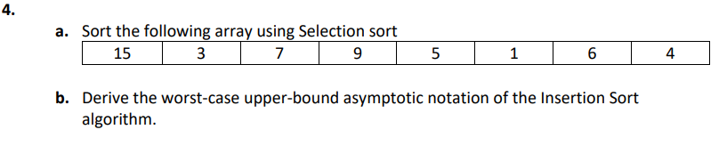 Solved Derive the worst-case upper-bound asymptotic notation | Chegg.com