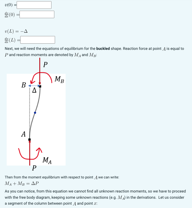 Solved Buckling of columns Definition: In this learning | Chegg.com