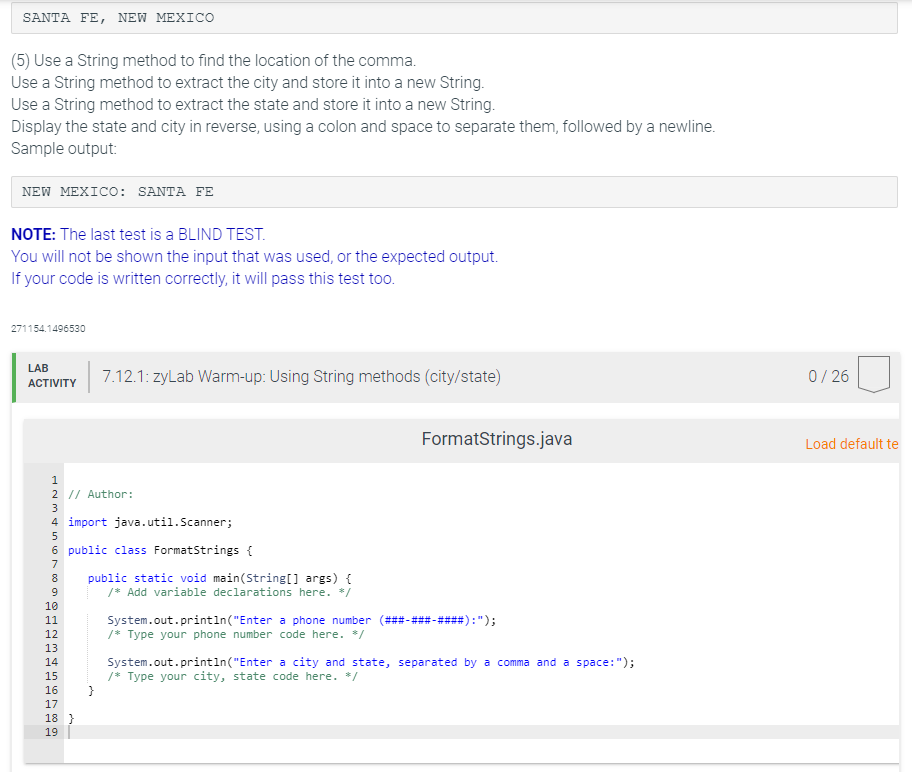 Solved BETA feature to see your program run with interleaved | Chegg.com