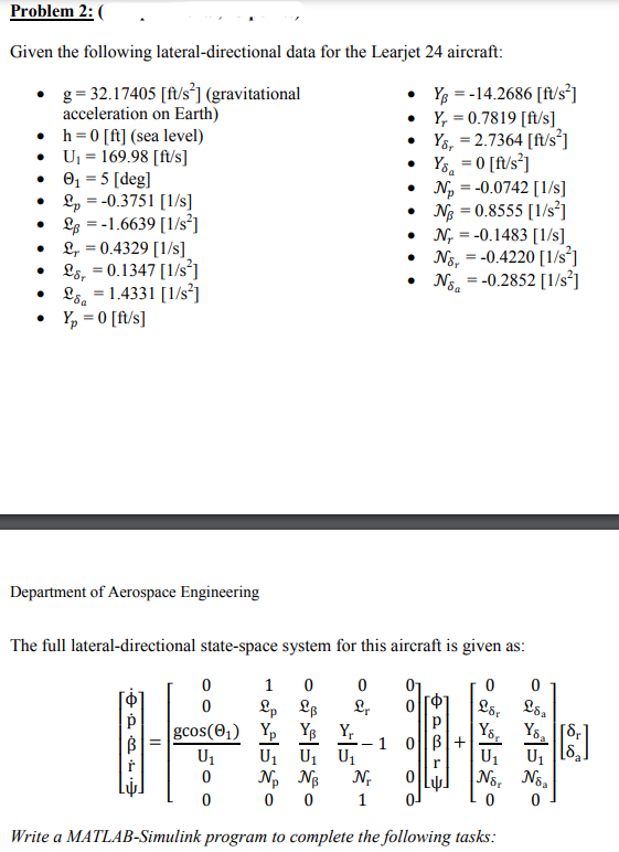 Solved (Use MATLAB for all parts of the questions. Please | Chegg.com