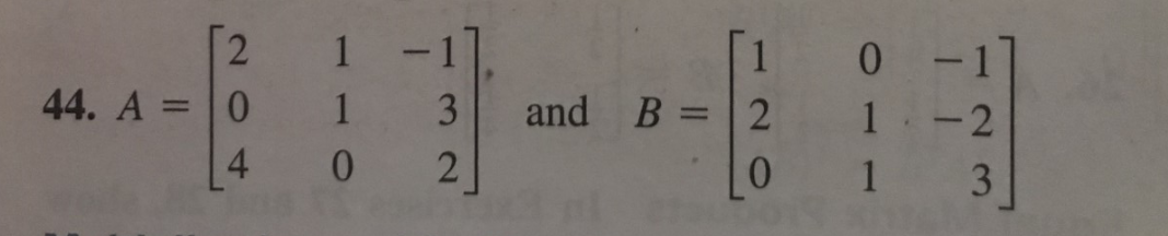 Solved Rectangular Snip Finding the Transpose of a Product | Chegg.com