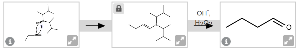 Solved Disiamylborane adds to a triple bond to give an | Chegg.com