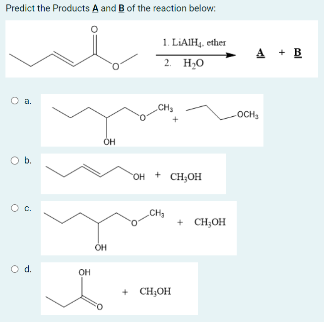 Solved Predict the Products \\( \\underline{\\mathbf{A}} \\) | Chegg.com