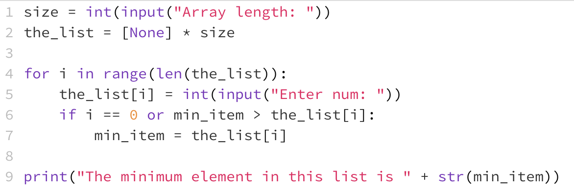Solved Faithfully translate the following python code into | Chegg.com