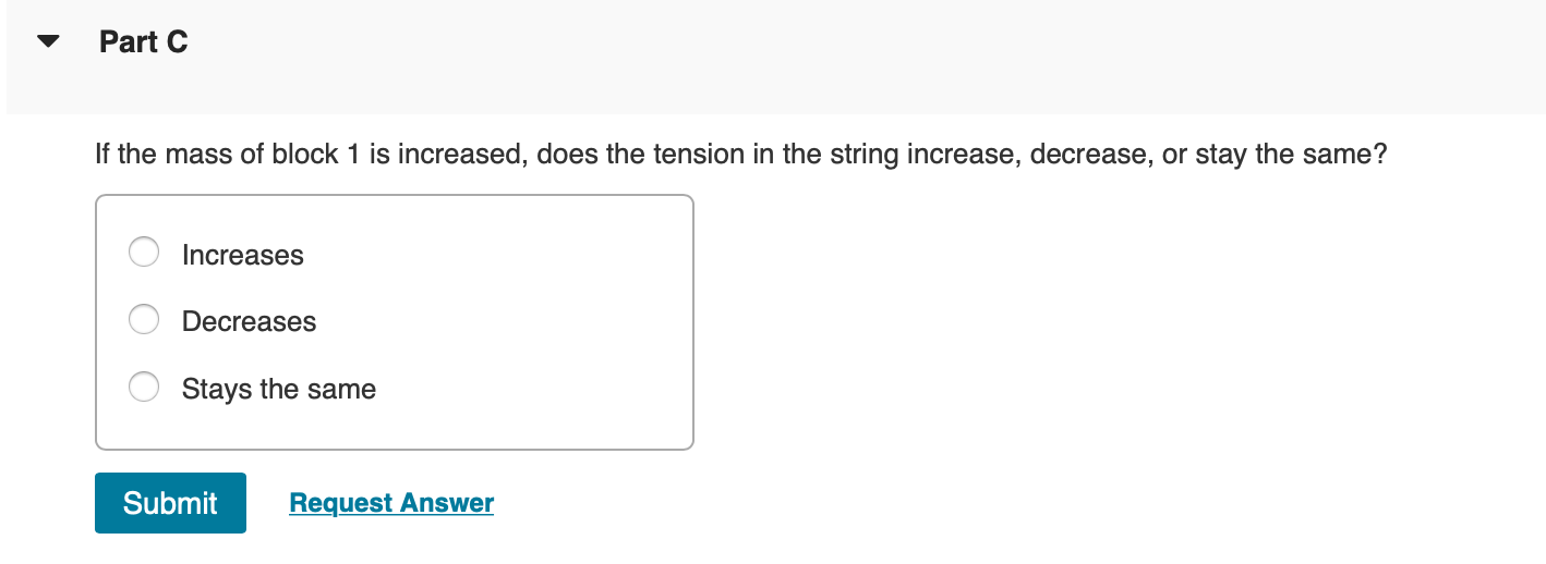 Solved What is the acceleration of the blocks? Express your | Chegg.com