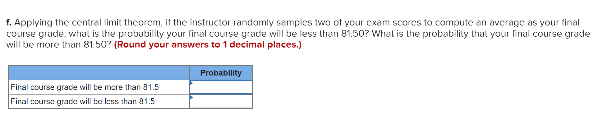 Solved Suppose your statistics instructor gave six | Chegg.com
