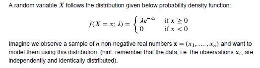 Solved Write down the negative log-likelihood function of | Chegg.com