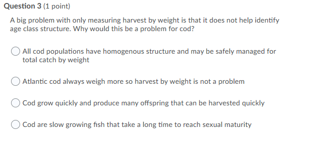 Solved Years Million tons of cod 120 100 80 60 40 20 0 | Chegg.com