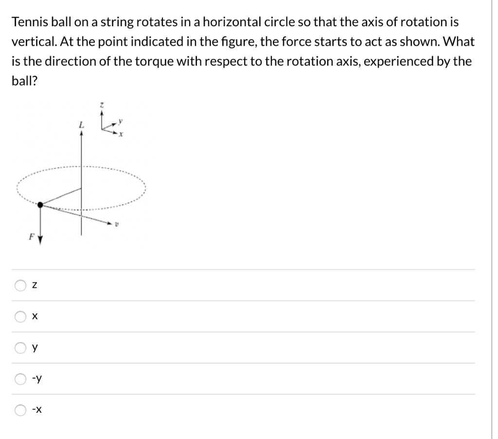 Solved Tennis ball on a string rotates in a horizontal | Chegg.com