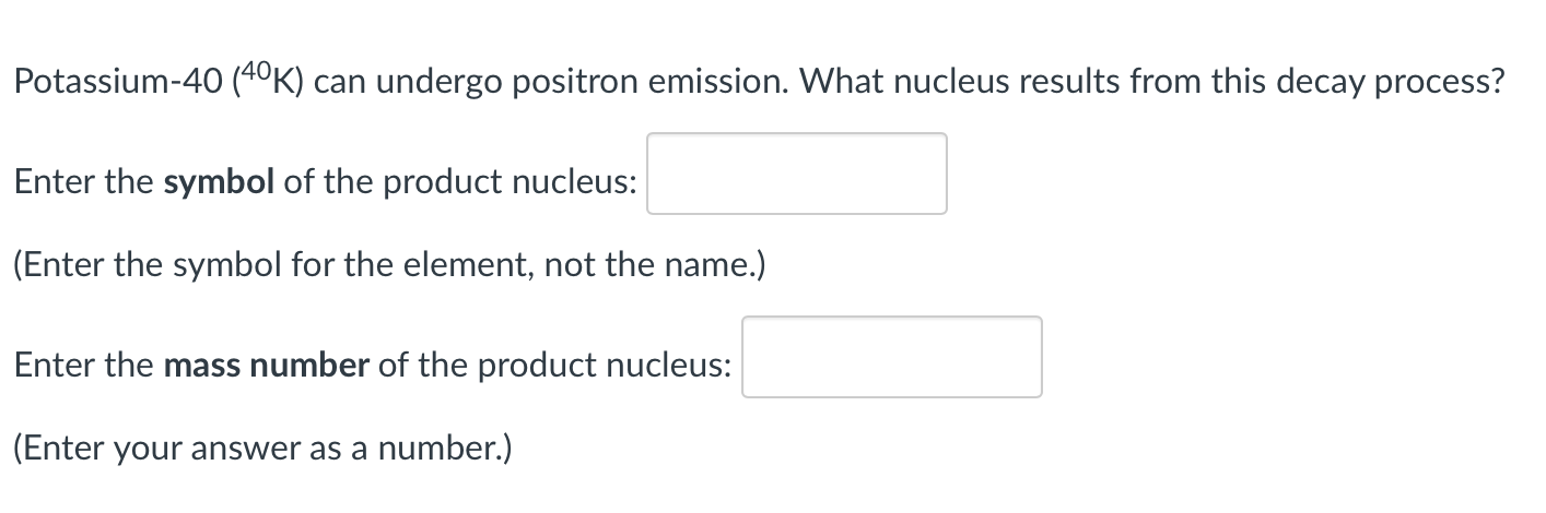 Solved Rubidium-87 (87Rb) can undergo beta decay. What | Chegg.com