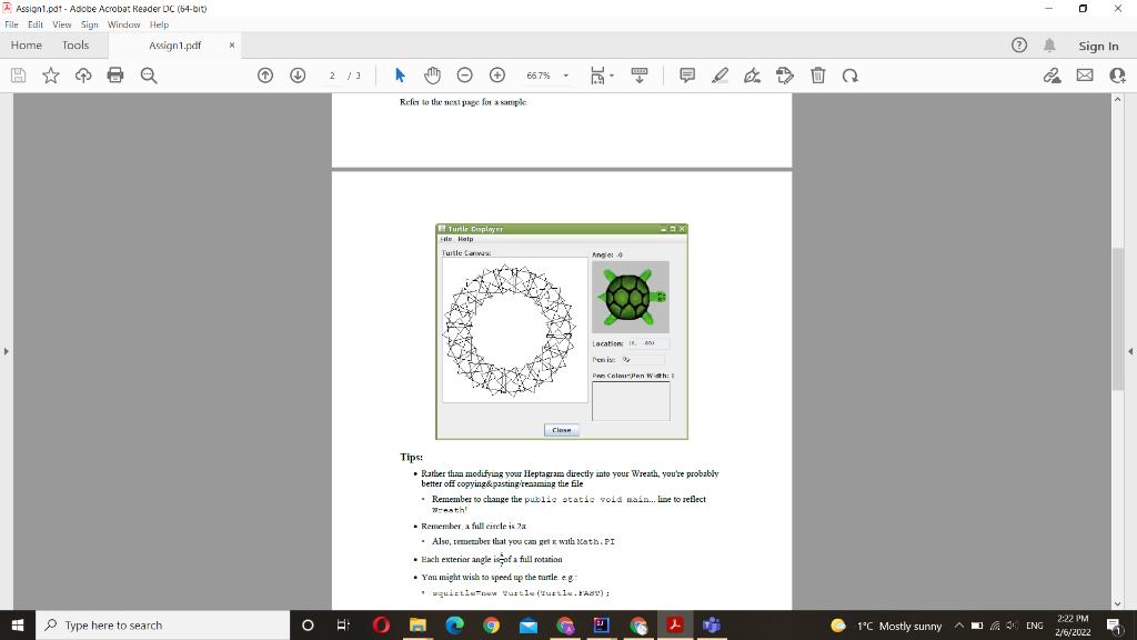 Assign1.pdf - Adobe Acrobat Reader DC (64-bit) File | Chegg.com