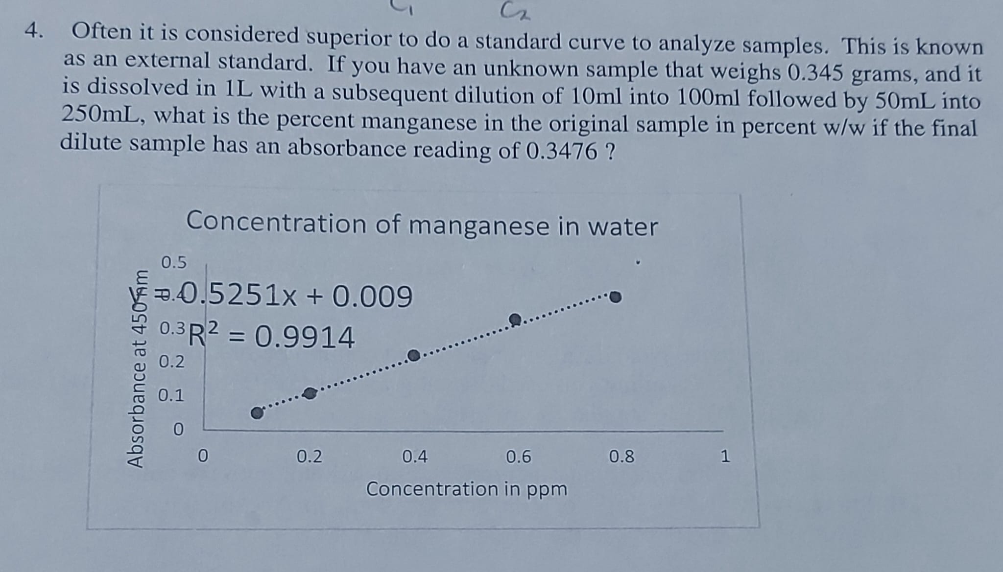 Solved 4. Often it is considered superior to do a standard | Chegg.com