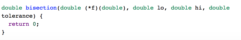 For this question, you must implement a bisection | Chegg.com
