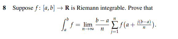Solved Suppose f:[a,b]→R is Riemann integrable. Prove that | Chegg.com