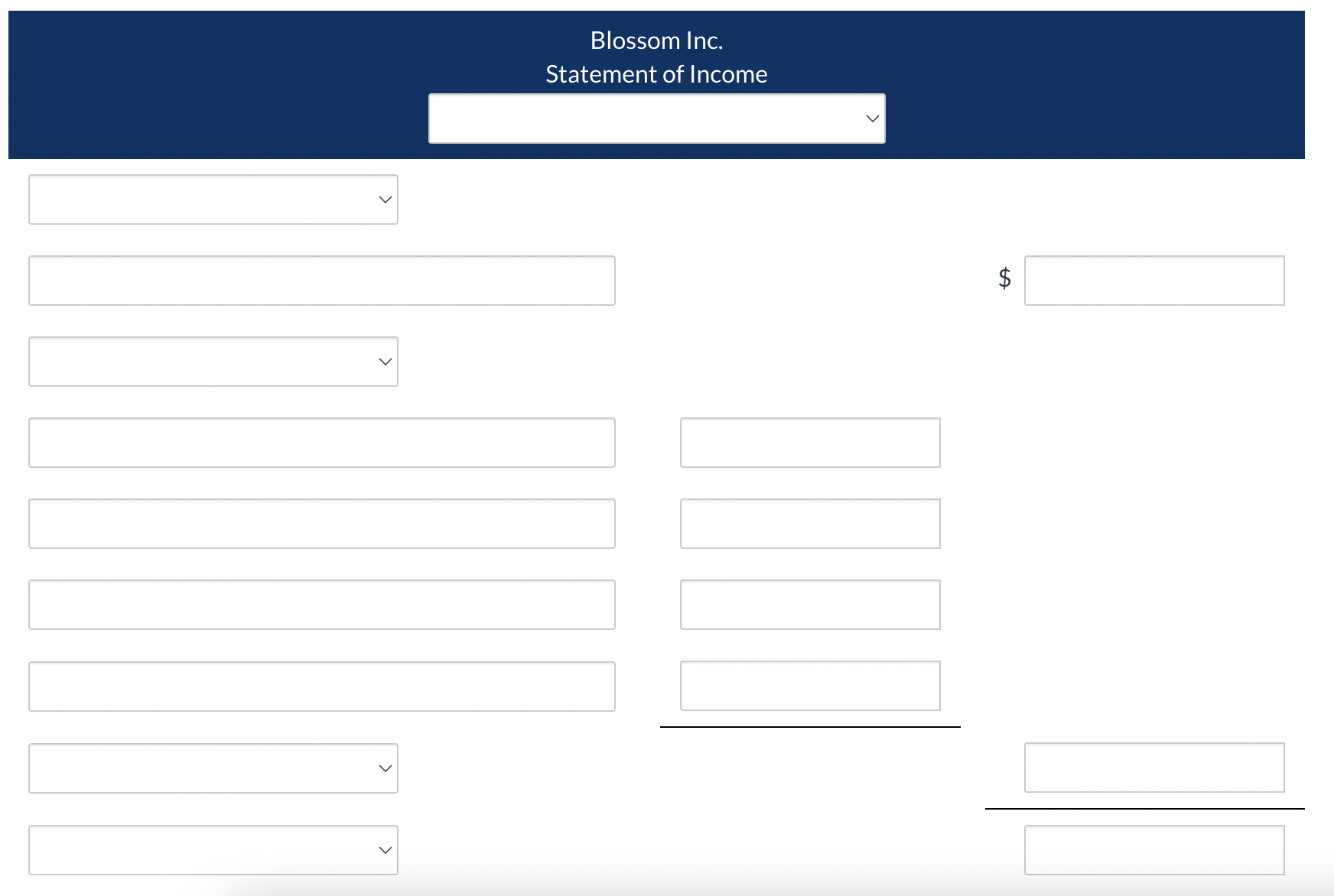 Solved In 2024 , Blossom Inc. sold 13,600 units of its | Chegg.com