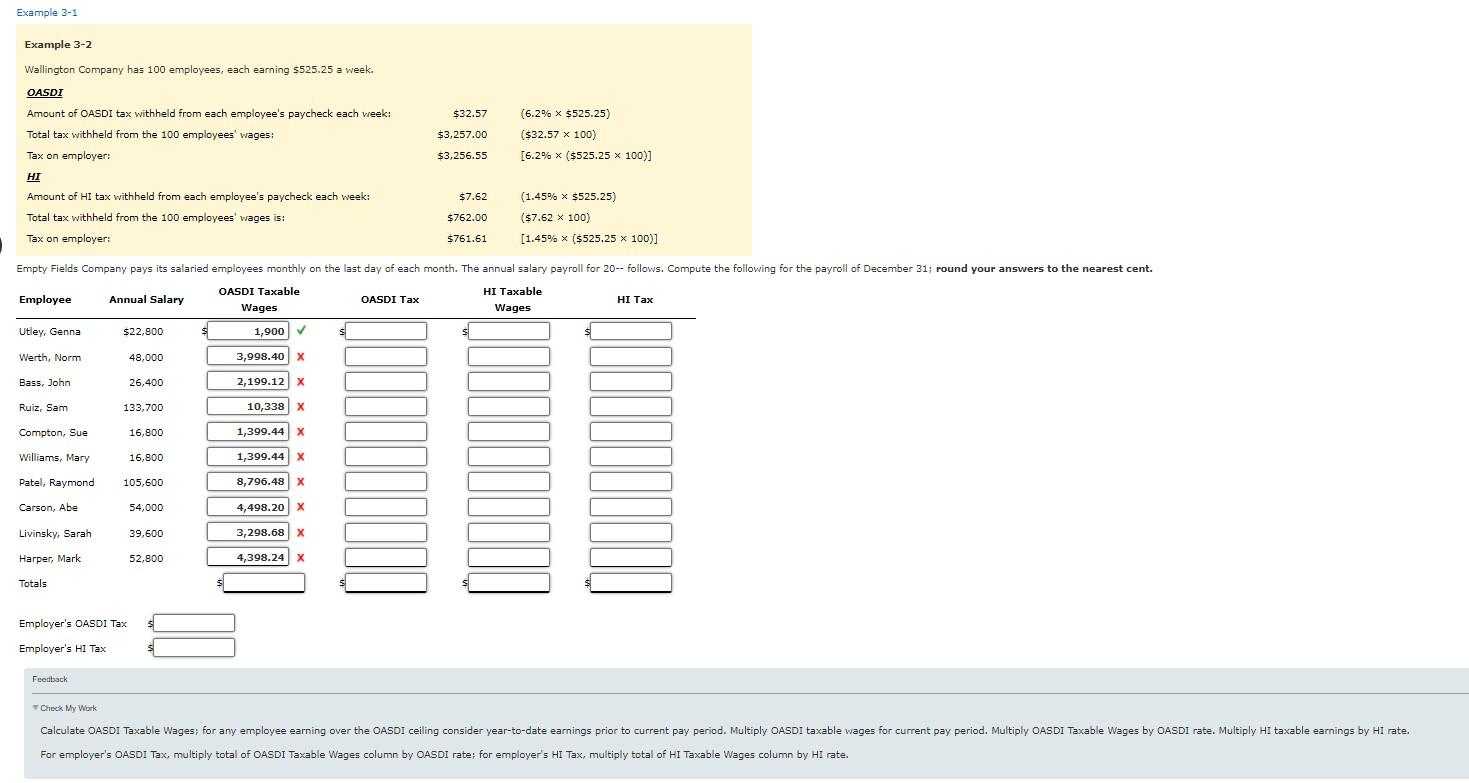 Solved Example 3-1 Example 3-2 $32.57 $3,257.00 Wallington | Chegg.com Solved Example 3-1 Example 3-2 $32.57 $3,257.00 Wallington | Chegg.com