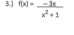 Solved f(x)=x2+1−3x | Chegg.com