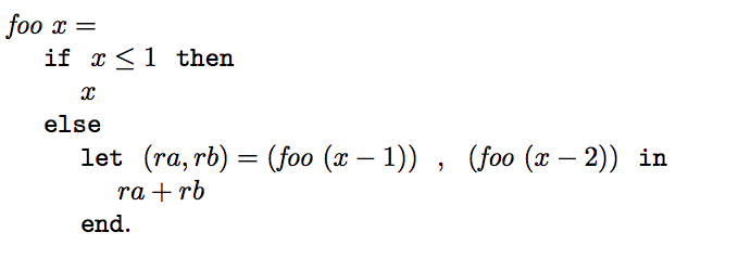 Solved foo x = if x