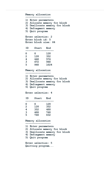 Objective: To simulate memory allocation | Chegg.com Objective: To simulate memory allocation | Chegg.com