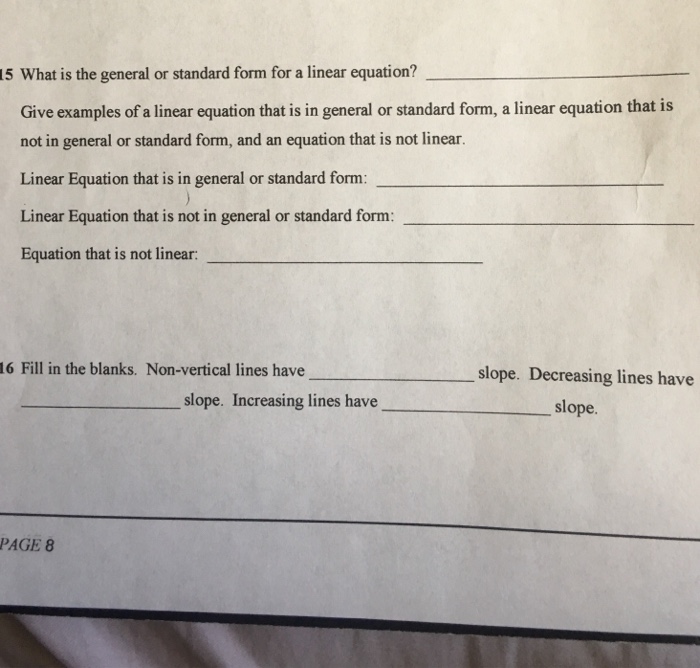 solved-what-is-the-general-or-standard-form-for-a-linear-chegg