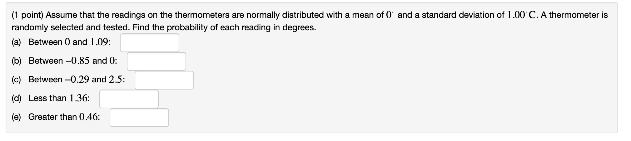 Solved 1 Point Assume That The Readings On The 