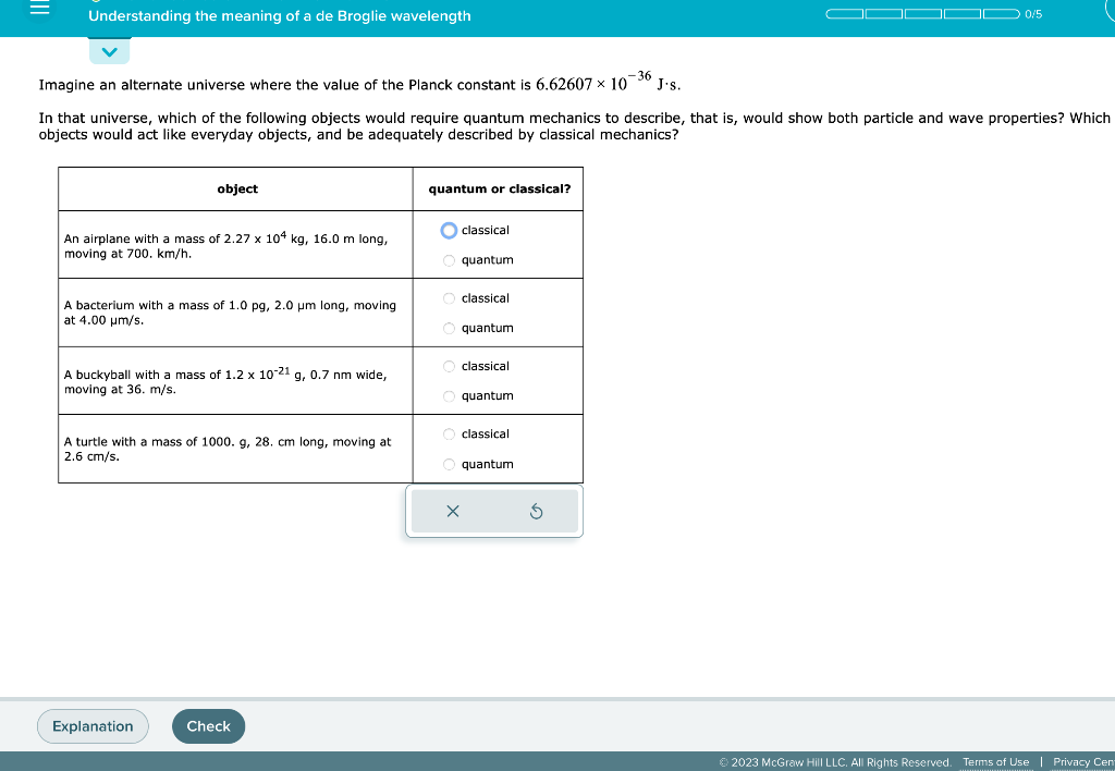 Solved Imagine an alternate universe where the value of the | Chegg.com