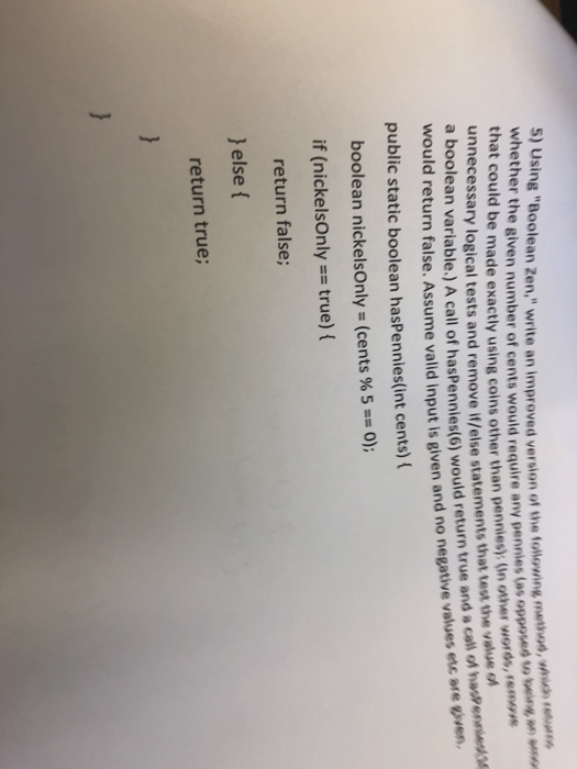 Solved S) Using "Boolean Zen, " write an improved version of | Chegg.com