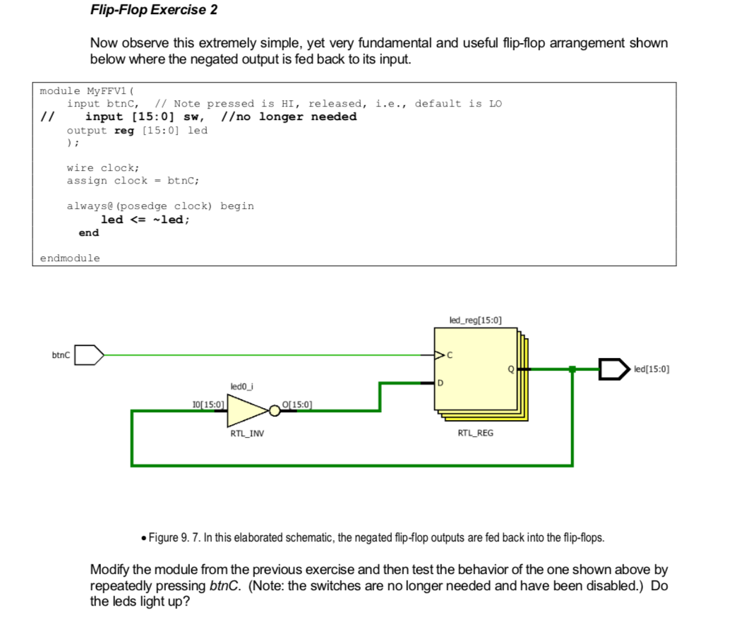 Solved Flip Flop Exercise 2 Now Observe This Extremely 8525