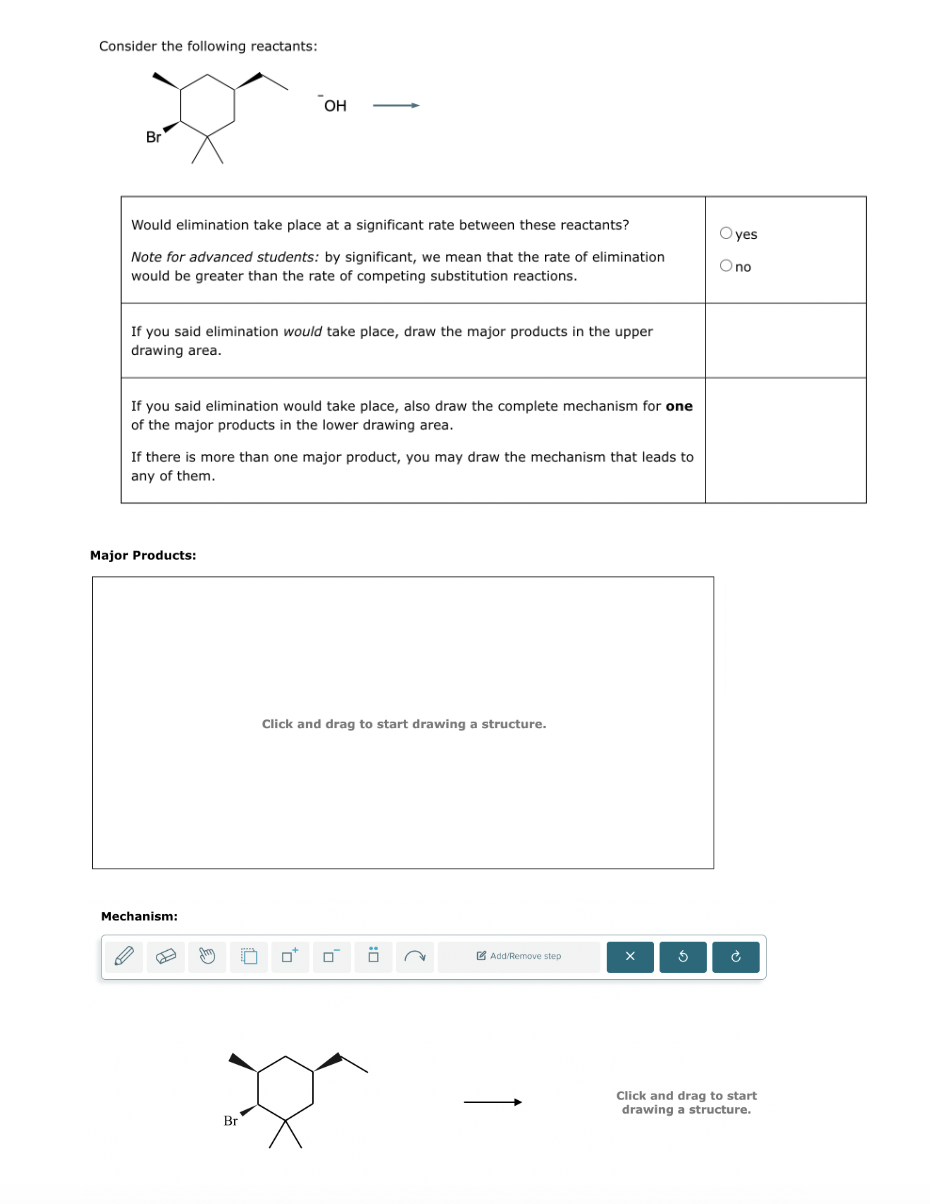 Solved Question 55: Consider the following reactants:Major | Chegg.com